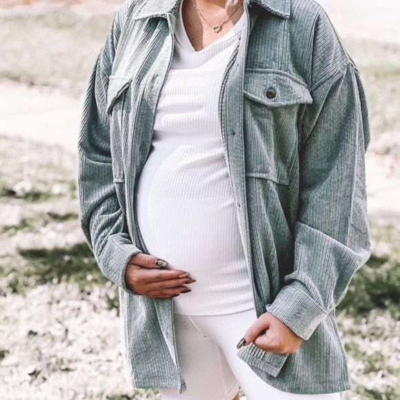 Jackets & Coats | Sage Green Shacket | Poshmark